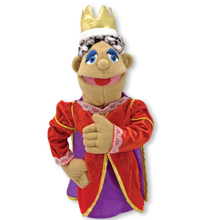 Queen Puppet - - Fat Brain Toys