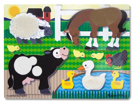 Farm Touch and Feel - - Fat Brain Toys