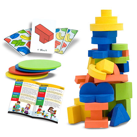 Get Up and Go Tippy Towers Game - - Fat Brain Toys