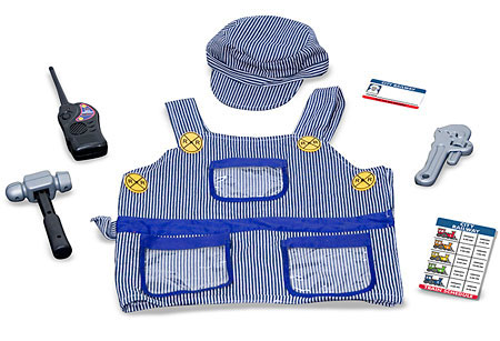 Train Engineer Uniform - - Fat Brain Toys
