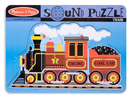 Train Sound Puzzle - - Fat Brain Toys
