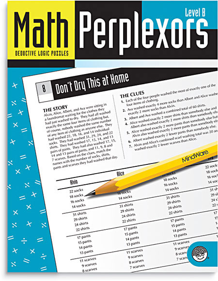 Math Perplexors - Level B - - Fat Brain Toys