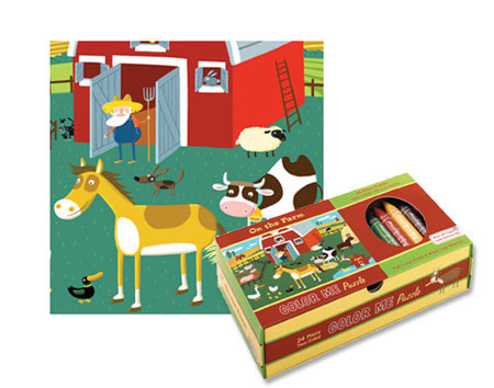 Color Me Puzzle - - Fat Brain Toys