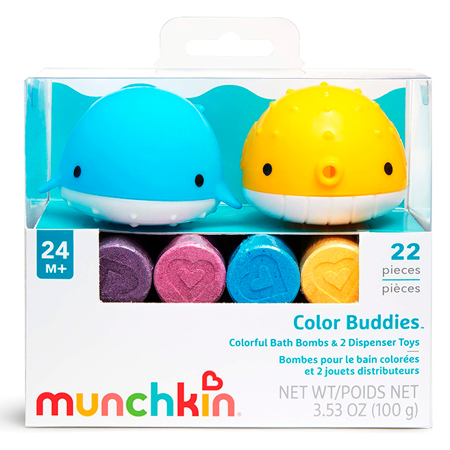 Color Buddies™ - 2pk - Best Bath Toys for Ages 2 to 6 - Fat Brain Toys