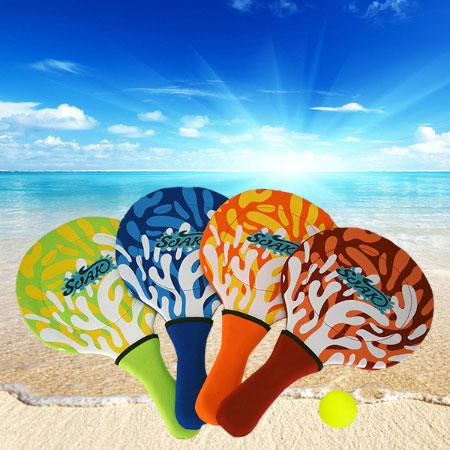 Beach Paddle Ball Set - - Fat Brain Toys