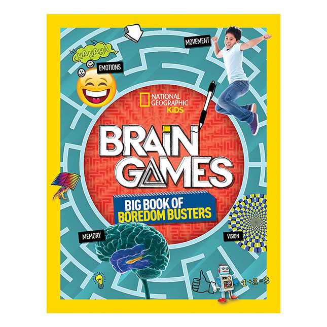 Brain Games Big Book of Boredom Busters - - Fat Brain Toys
