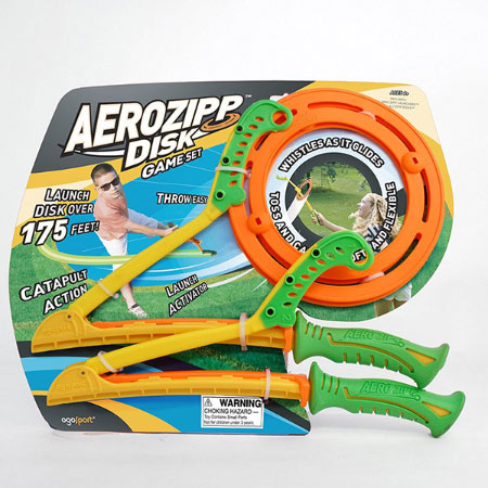 AeroZipp Disk Game Set - - Fat Brain Toys