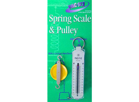 Spring Scale & Pulley - - Fat Brain Toys