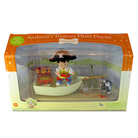 Anthony's Treasure Hunt Playset - - Fat Brain Toys