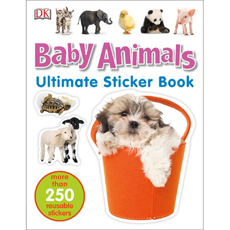 DK Ultimate Sticker Book - Baby Animals - - Fat Brain Toys