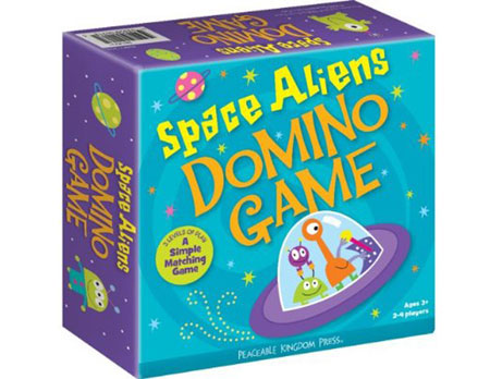 Space Aliens Domino - - Fat Brain Toys