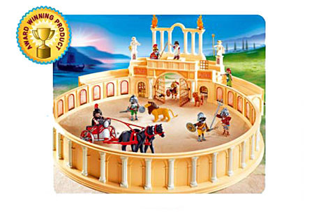 Playmobil Roman Arena - - Fat Brain Toys