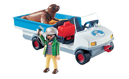 Playmobil Zookeeper Caddy - - Fat Brain Toys
