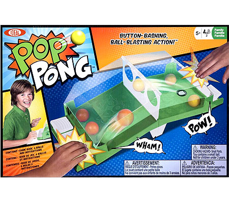 Ideal Table Top Game Pop Pong - - Fat Brain Toys