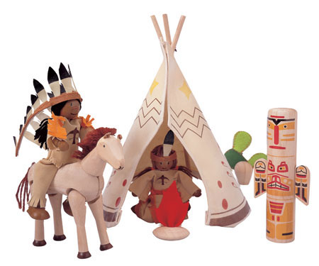 Native American Set - - Fat Brain Toys