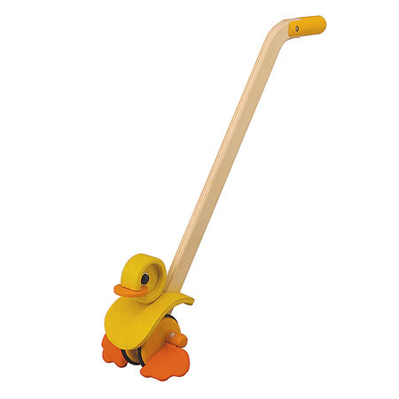 Push-Along Duck - - Fat Brain Toys