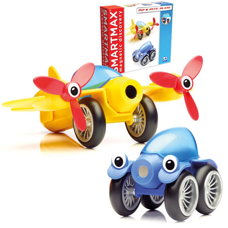 SmartMax Pip & Pete Plane - - Fat Brain Toys
