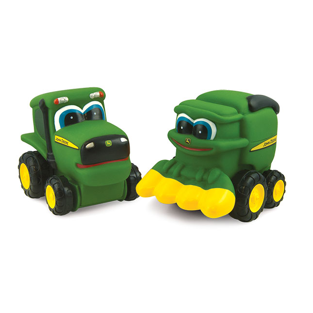 Johnny Tractor and Corey Combine - - Fat Brain Toys