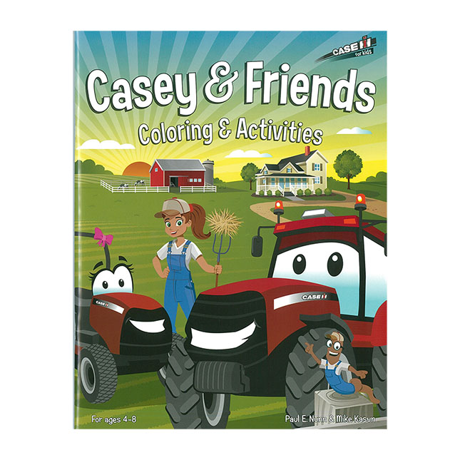 Casey & Friends Coloring and Activities Book - - Fat Brain Toys
