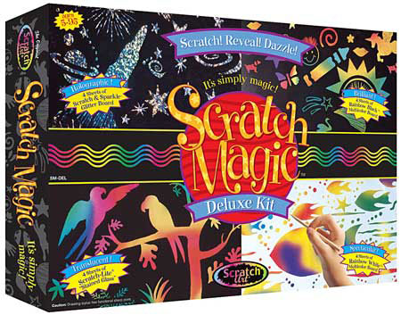 Scratch Magic Deluxe Kit - - Fat Brain Toys