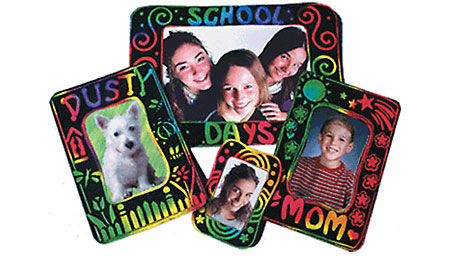 Scratch Magic Photo Frames - - Fat Brain Toys