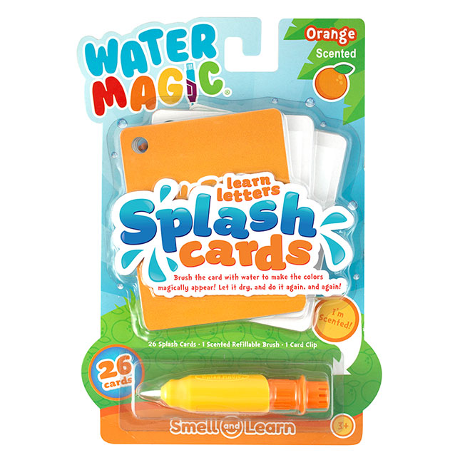 Water Magic Splash Cards - Letters - - Fat Brain Toys