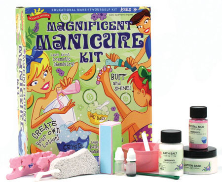 Scientific Explorer Magnificent Manicure Kit - - Fat Brain Toys