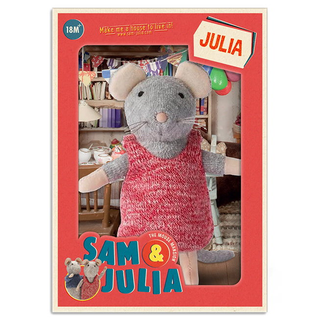 The Mouse Mansion Plush Julia - Best for Ages 3 to 7
