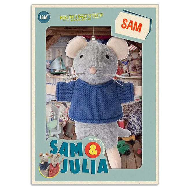 The Mouse Mansion Plush Sam - Best Dolls & Dollhouses for Ages 2 to 8