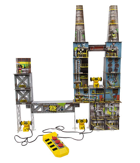 Demolition Lab: Triple Blast Warehouse - - Fat Brain Toys