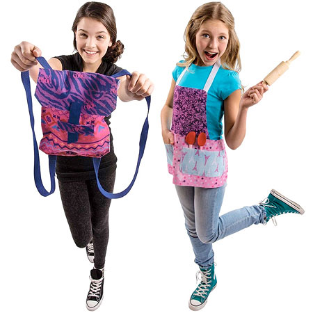 Sew Cool Creative Fabric Kit - - Fat Brain Toys