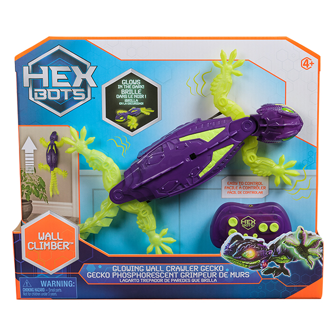 HEX BOTS Wall Crawler Gecko - - Fat Brain Toys