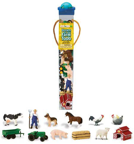 Down on the Farm Toob - - Fat Brain Toys