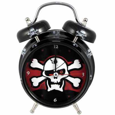 Skull Light Up Talking Alarm Clock - - Fat Brain Toys