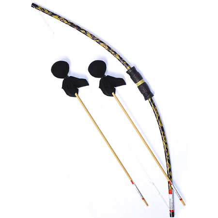 Python Bow & Arrows Set with Bulls Eye - - Fat Brain Toys
