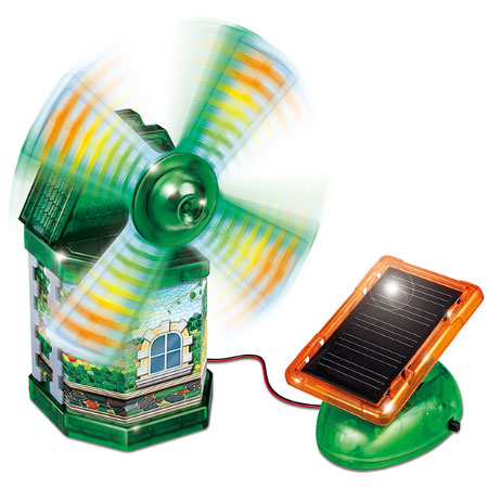 Solar Windmill - - Fat Brain Toys