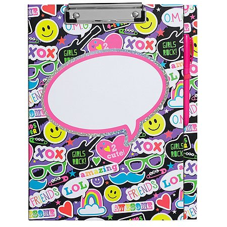 Clip Board - Sticker Print - - Fat Brain Toys