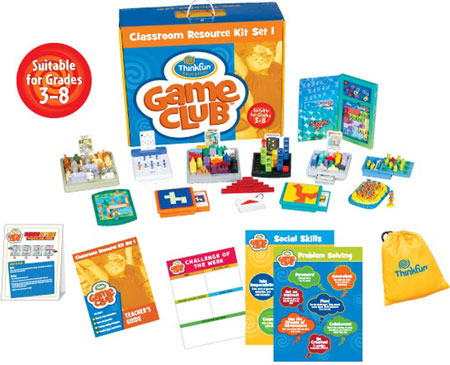 ThinkFun Game Club - Classroom Resource Kit 1 - - Fat Brain Toys