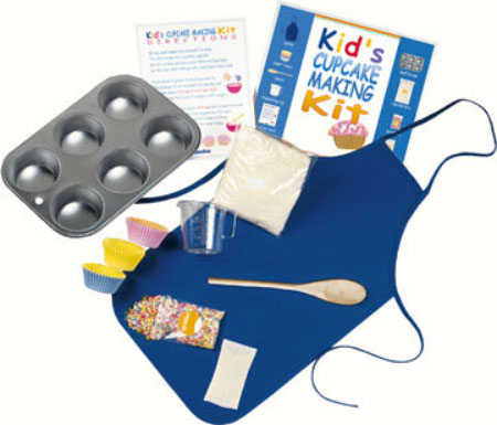 Kids Cupcake Making Kit - - Fat Brain Toys