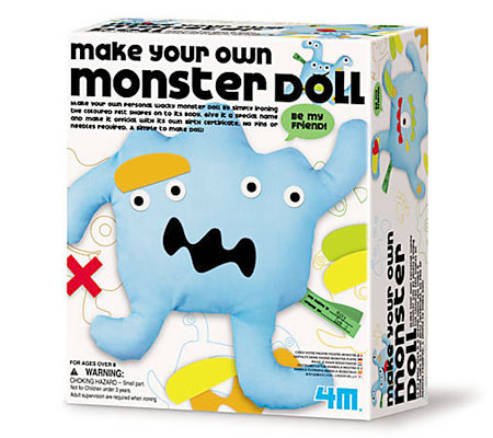 Make Your Own Monster Doll Kit - - Fat Brain Toys