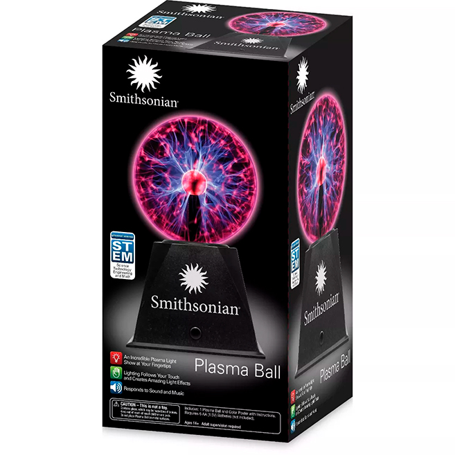 Smithsonian Plasma Ball - - Fat Brain Toys