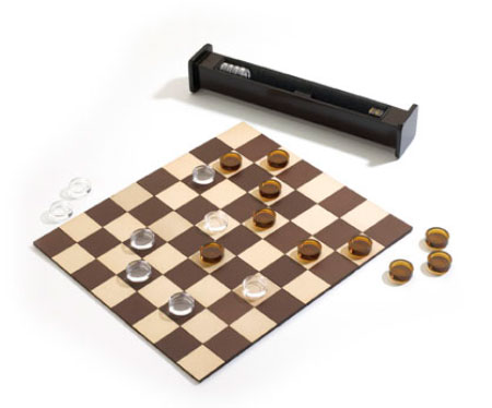Chexx Portable Checkers Set - - Fat Brain Toys