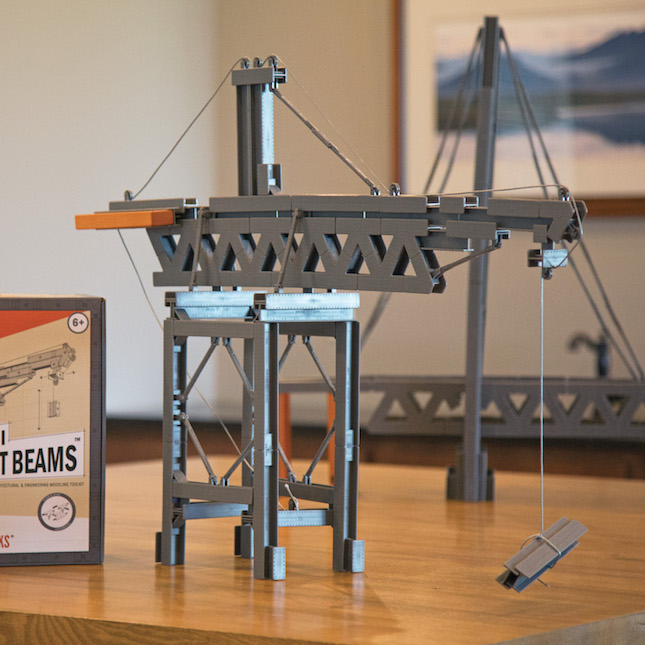 Mini Unit Beams - Crane Builder Set - 178 piece set