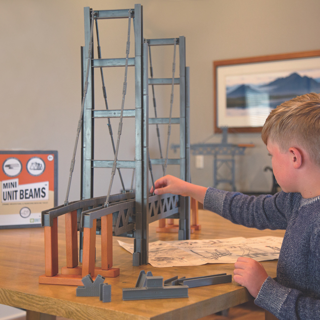 Mini Unit Beams - Bridge Builder Set - 620 piece set