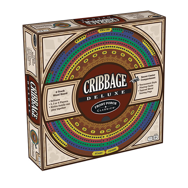 Cribbage Deluxe - - Fat Brain Toys