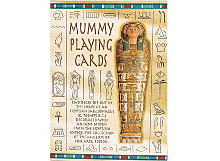 Mummy Playing Cards Set - - Fat Brain Toys