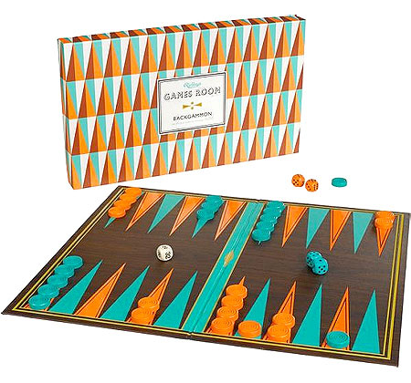 Classic Games - Backgammon - - Fat Brain Toys