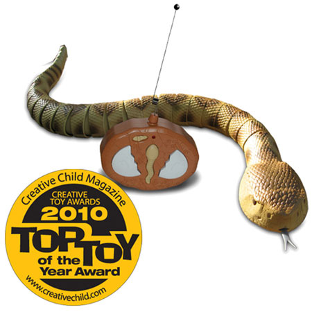 Remote Controlled Rattlesnake - - Fat Brain Toys