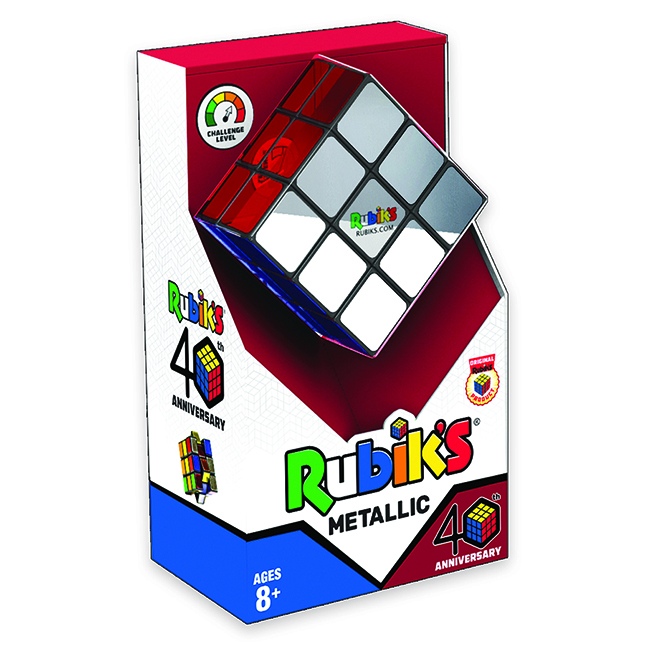 Rubik's® 40th Anniversary Metallic - - Fat Brain Toys
