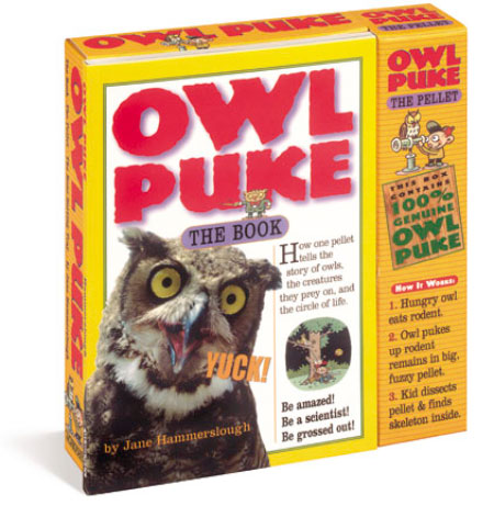 Owl Puke Book & Owl Pellet - - Fat Brain Toys